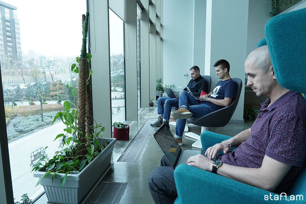 DataArt Armenia-ի էրգոնոմիկ գրասենյակն ու լավագույն ավանդույթները | StaffMedia.